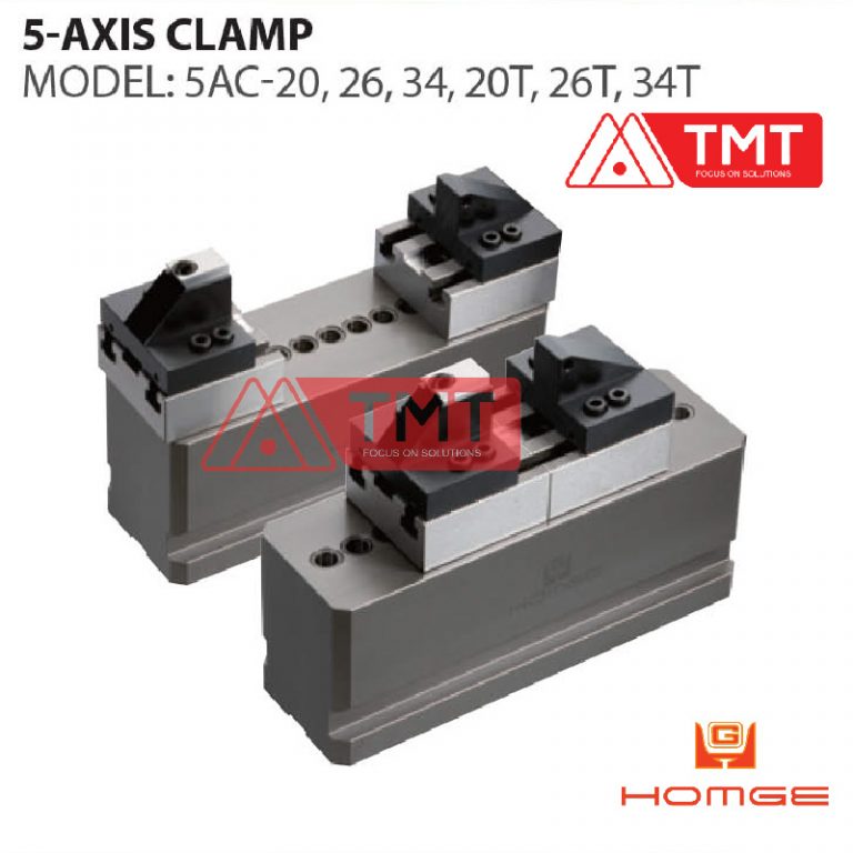 Ê tô cho máy phay CNC 5 trục Homge | Công ty TNHH Giải Pháp TMT